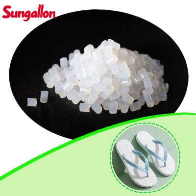 China Ultra-Soft Dry Touch Super Transparent TPE Granules for Insoles and Foot Care Products for sale