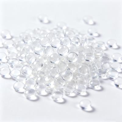 China Ultra-Soft Dry Touch Super Transparent TPE Granules for Insoles and Foot Care Products for sale