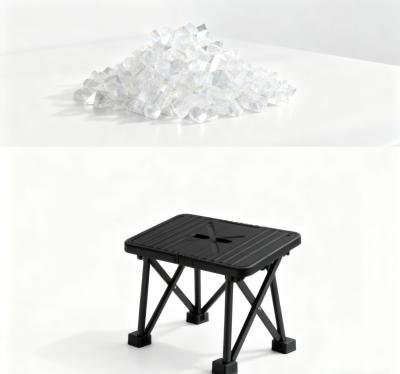 중국 얼룩 방지 편안한 내마모성 실내 임시 좌석 접이식 벤치 제작 TPE 과립 판매용