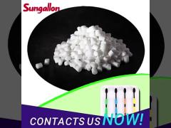 Gránulos de elastómero termoplástico TPE Sungallon para sobremoldeo, materia prima para moldeo por inyección de gránulos de cepillo de dientes
