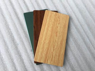 China Red / Wood Grain ACP Aluminium Composite Panel ACP Sheet Easy Installation for sale