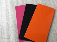 China Ruby Color Modern Exterior Cladding Panels , Sheet Cladding For External Walls  for sale