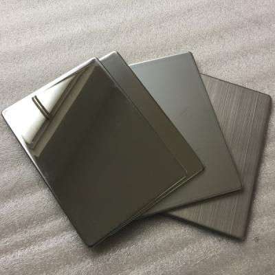 China Brush Finish Stainless Steel Composite Panel For Escalator And Elevator Cladding  for sale