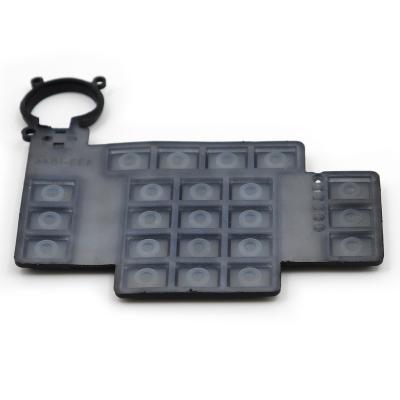 China Dependable Elastomer Keypads Screen Printing for Long-lasting Performance Silicone Rubber Keypads (VTRK00152) for sale