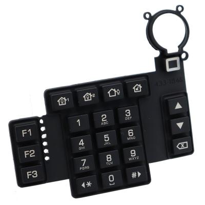 China Dependable Elastomer Keypads Screen Printing for Long-lasting Performance Silicone Rubber Keypads (VTRK00152) for sale