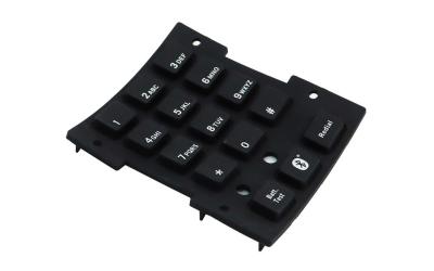 China Customize Industrial Control Black Silicone Rubber Keypads Operating Force Sually 120-350g (LTIMG7948) for sale