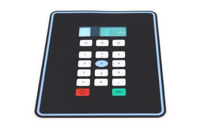 China Durable Membrane Switch Keypad with Al Foil ESD Shield Layer Insulation Resistance 100MΩ (LTMS0967) for sale