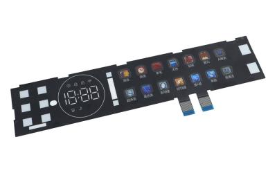 China Washing Machine Laundry Machine Capacitive Membrane Switch with Digital Color Graphics (LTIMG4231) for sale