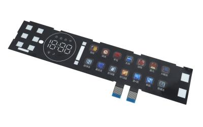 China Washing Machine Laundry Machine Capacitive Membrane Switch with Digital Color Graphics (LTIMG4231) for sale