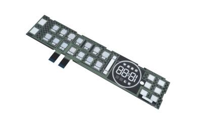 China Washing Machine Laundry Machine Capacitive Membrane Switch with Digital Color Graphics (LTIMG4231) for sale