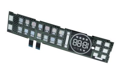 China Washing Machine Laundry Machine Capacitive Membrane Switch with Digital Color Graphics (LTIMG4231) for sale