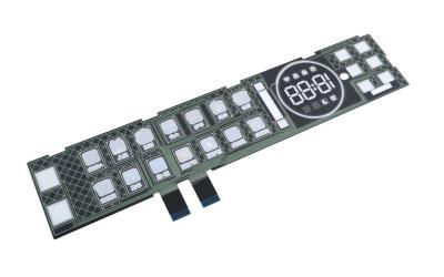 China Washing Machine Laundry Machine Capacitive Membrane Switch with Digital Color Graphics (LTIMG4231) for sale
