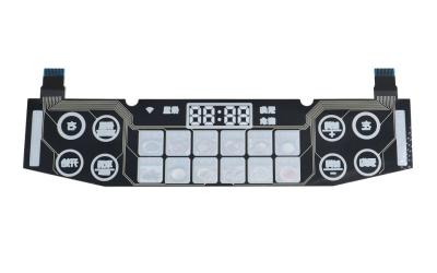China Custom Electric Cookers and Household Electrical Appliances Capacitive Membrane Switch With Digital Graphic (LTIMG4275) for sale
