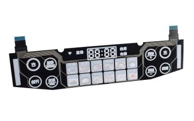 China Custom Electric Cookers and Household Electrical Appliances Capacitive Membrane Switch With Digital Graphic (LTIMG4275) for sale