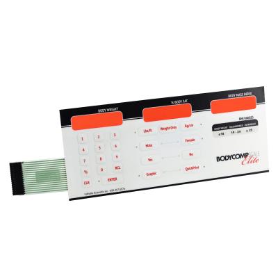 China Data Entry and Navigation Made Simple with Enhanced Functionality Membrane Switch for sale