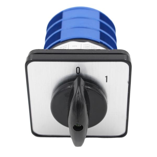 Quality LW26 Series 32A 3-Pole 2-Position Rotary Cam Changeover Switch 440V ABS+Brass+Silver Contact for sale