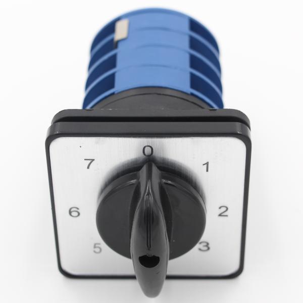 Quality LW26 Series 32A 4 Pole 7 Position Rotary Cam Switch 4-Pin Changeover Switch for sale