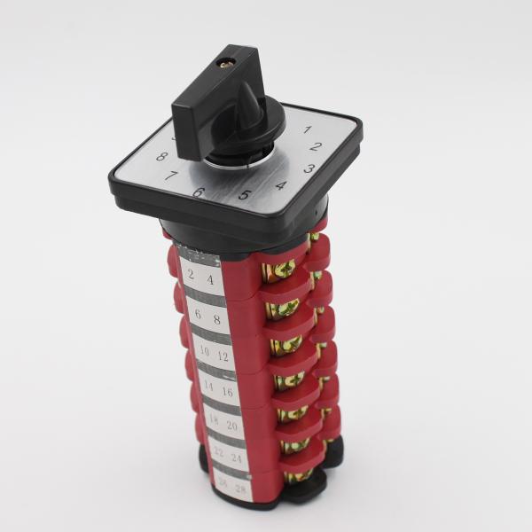 Quality KDHC Series 40A Rotary Cam Switch for Welding Machine 7 Pole 12 Position Rotary Changeover Switch for sale