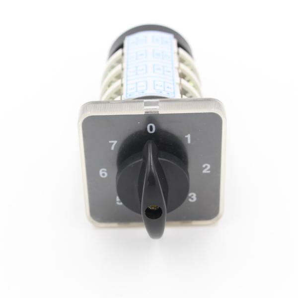 Quality LW31 Series 20A 4 Pole 7 Position Rotary Cam Switch Changeover Switch for Diverse Applications for sale