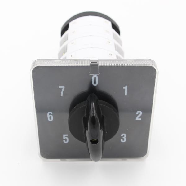 Quality High Quality MEH Plastic Metal Composite Silver Contact LW31 Series 75A Rotary Cam Switch 4 Pole 7 Position Changeover IP53 CE for sale