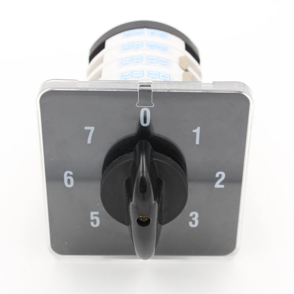 Quality Factory Price LW31 Series 50A Voltage Cam Switch 4-Pole 7-Position Rotary Changeover Switch for sale