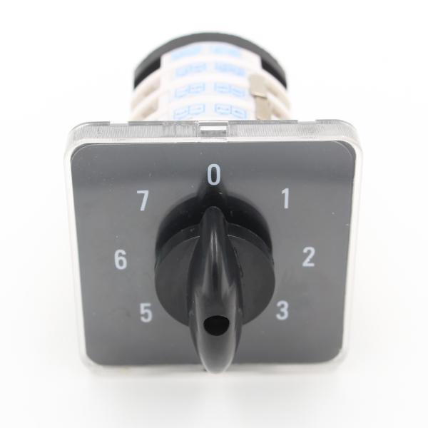 Quality LW31 Series 25A 4 Pole 7 Position Rotary Cam Switch Changeover Switch for Various Applications for sale