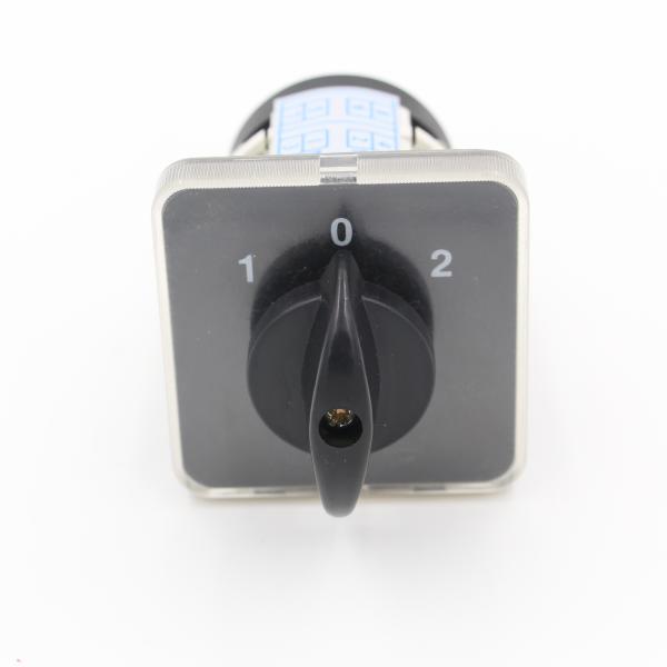 Quality LW31 Series 20A Cam Switch Rotary Industrial Changeover Switch for 2 Pole 3 Position 1-0-2 Made of Metal and Plastic for sale