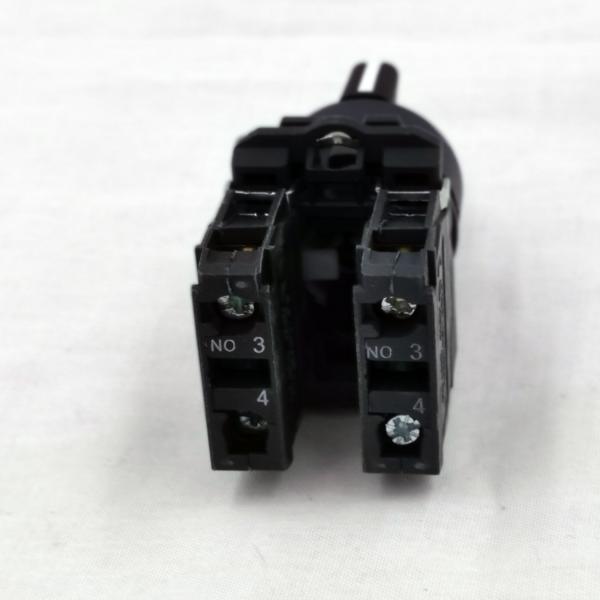 Quality 22mm 3 Position Selector Switch with Latching and 2NO Selector Push Button for sale