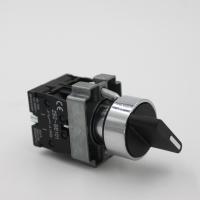 China 110v/220v 3 Position Selector Push Button Switch XB2-BD33 10A Max. Current 22mm with 3 Position Selector Switch for sale