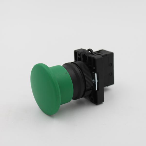 Quality 22mm Green Mushroom Push Button Switch XB2-EC31 Emergency 10A Max. Current for sale