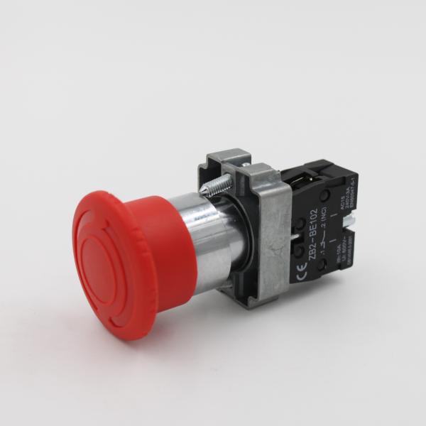 Quality XB2-BS542 Emergency Push Button Switch with 22mm Emergency Stop Switch Button for sale