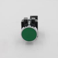 Quality 220V/230V Momentary Brass Push Button Switch XB2-BA31 with 22mm Green Button 1NO for sale
