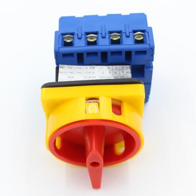 China 3 Phase LW30 Series Isolator Switch 4 Pole Main Switch 63A for Pump System for sale