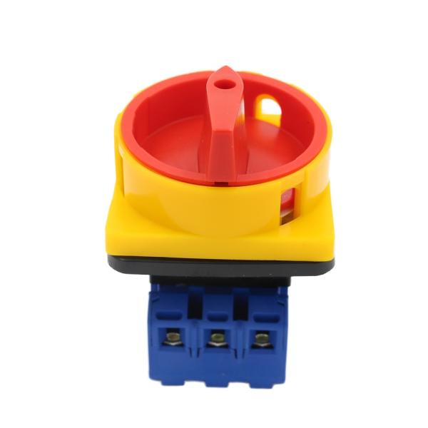 Quality AC 4-Pole Isolator Cam Switch LW30 3P 25A Single Hole Installation On-Off Handle for Main Switch Operation Rotary Switches for sale
