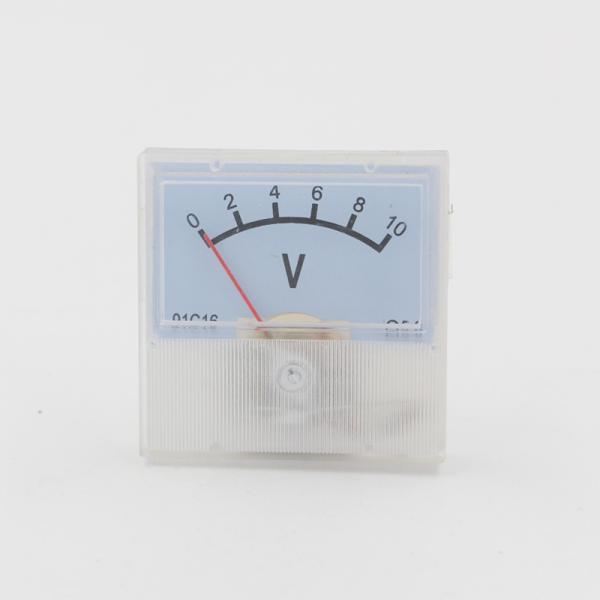 Quality 40*40mm 12v Analog Panel Volt Meter Voltmeter and 12v Dc Voltmeter 91l16 Apply for Inverter Equipment 91l16 Dc Voltmeter for sale