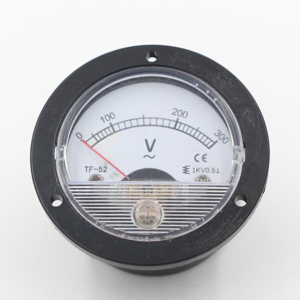 Quality SO-52 Analog Panel Voltmeter 0-300V Generator Voltage Meter Easy Read Panel Meter for Measuring up to 300V for sale