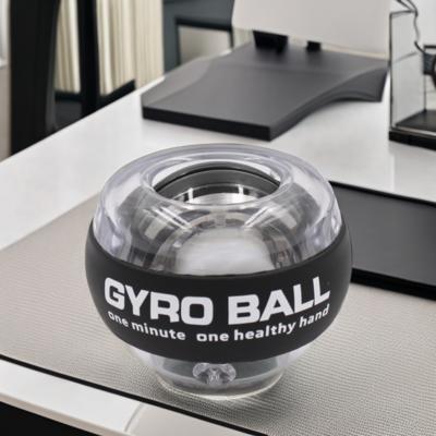China Best Selling Auto-Start Gyro Wrist Trainer Ball Strengthener for Arm Workout TikTok Power Wrists PC+Zinc Alloy Platinum Black for sale