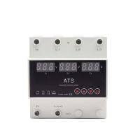 China Automatic Transfer Switch (ATS) PC 63A/100A Three Phase Uninterrupted Power Stabilizer Voltage Protector Phase Selector for sale