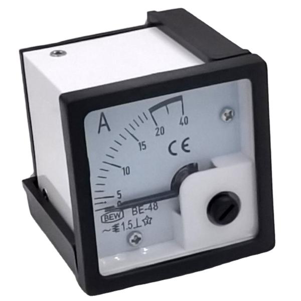 Quality Analog AC Ampere Panel Meter 48x48mm 480V Max AC Voltage 2000-3000A Range 50/60Hz for AC Current Measurement for sale