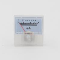 Quality 40*40mm Analog DC Ammeter 91L16 1mA 91L16 DC Ampere Meter with Analog Display for sale