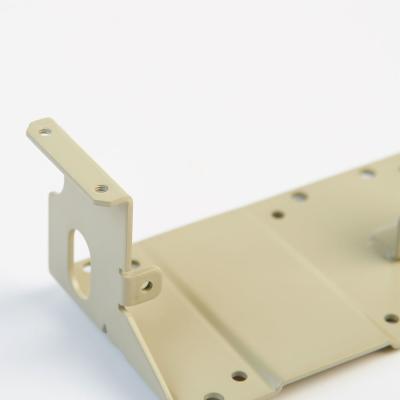 China OEM Galvanized Steel Stamping Bracket Brace Stamping Parts for Wooden Bed Rail Hook Plate Te koop