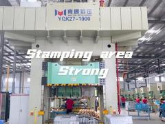 OEM / ODM Windmill Parts Stamped Steel Generator Mounting Plate For New Energy Wind Power