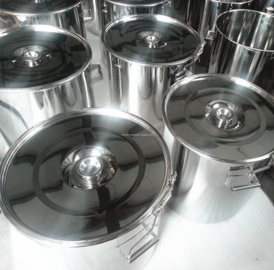 Cina Gascetta di silicone, tamburo in acciaio inossidabile, tipo barile da 100L, con pinza in vendita