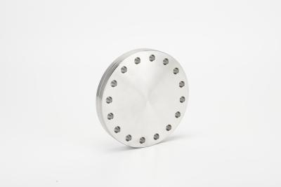 China Ultra High  KF Vacuum Fittings Flange Nonrotatable Conflate Blank Blind Flange for sale