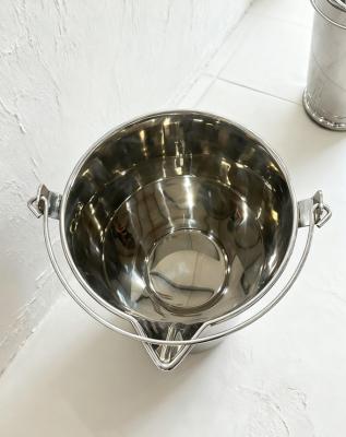 中国 ハンドルタイプ ステンレス・ステール・フィード・バケツ 20L ステンレス・ステール・ミルカー 販売のため