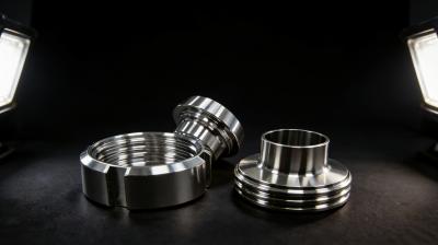 China Stainless Steel 304/316L MS Pipe Union and SMS Clamp Union with Ra ≤ 0.8 μm Surface Finish Compliant with 3-A Sanitary Standards for sale