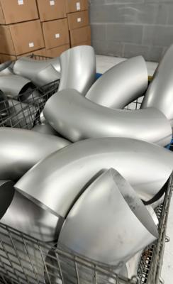 China Large Diameter Stainless Steel 90° Long Radius Seamless Elbow for sale