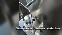 Stainless Steel Milking Cluster Holder for Dairy Farms