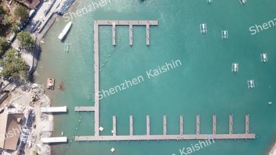 China 30cm - 60cm Aluminum Dock Gangway Handrail Marine Dock Ramps For Floating Dock for sale