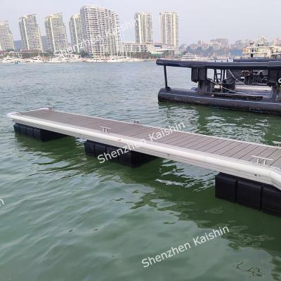 China Customized Marine Aluminum Gangway For Ship Boat On Floating Jetty for sale